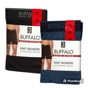 Buffalo David Bitton | Underwear & Socks | Buffalo Mens Knit Boxers 6 ...
